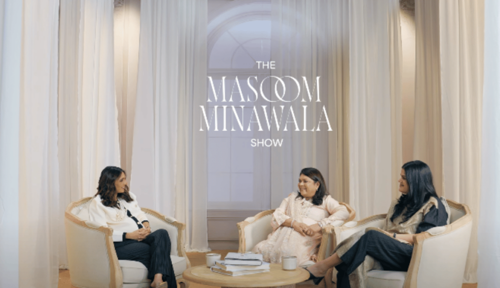 Masoom Minawala Debuts Talk Show with Nykaa's Falguni and Adwaita Nayar | The Reelstars